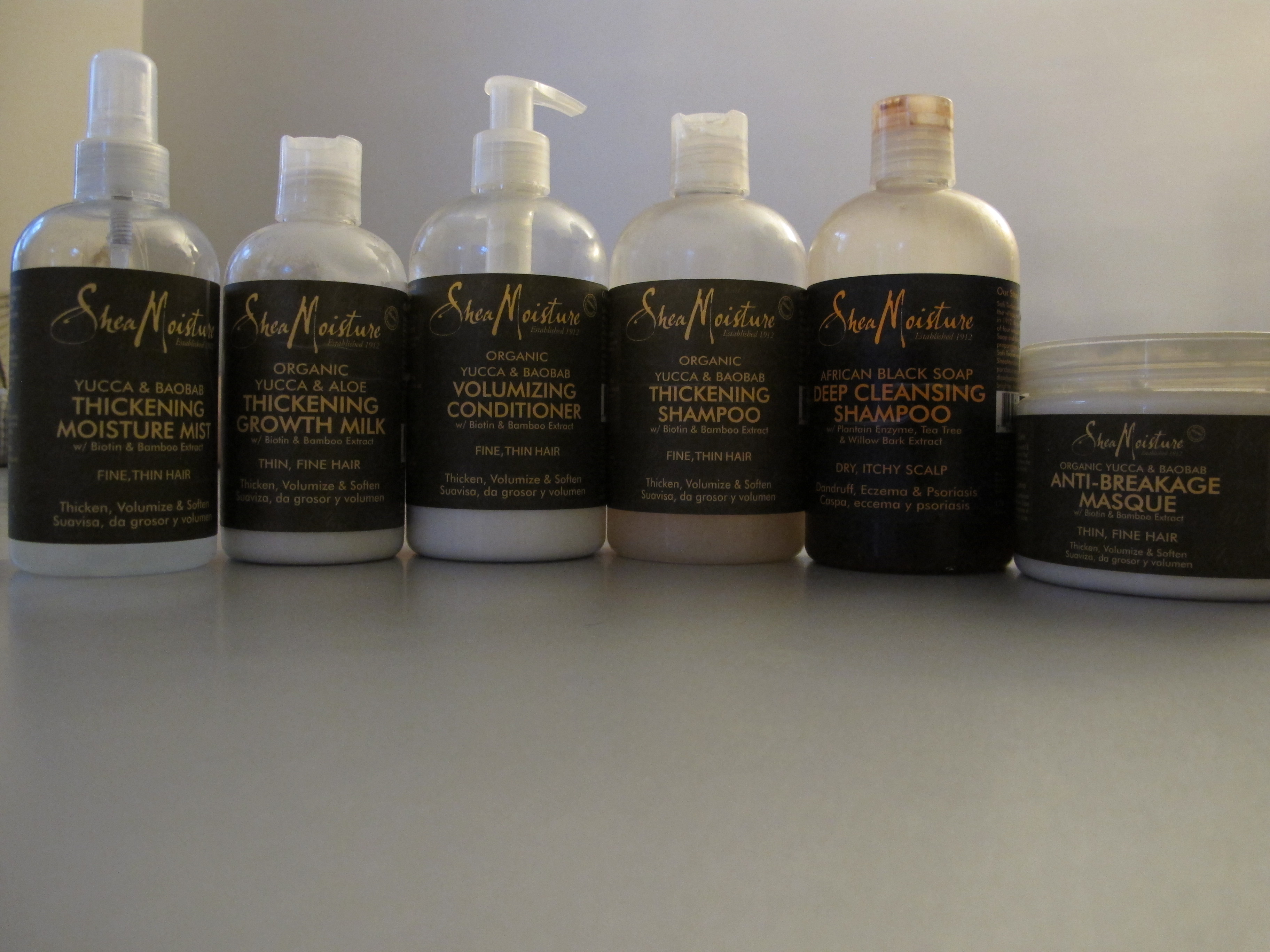 J’ai testé La gamme Shea Moisture Yucca Baobab – Depuis qu'elle tricote….